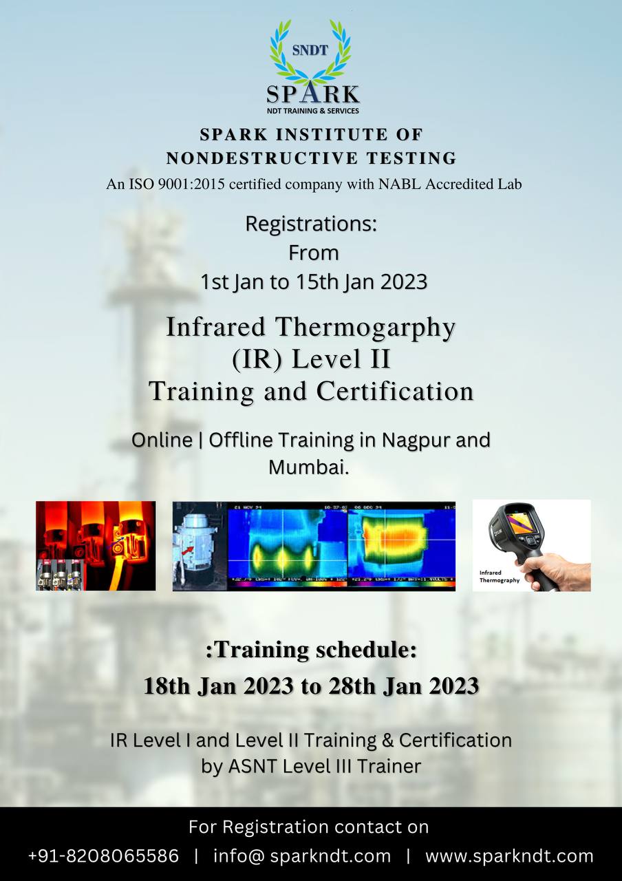 Training schedules - Spark NDT